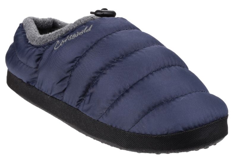 Cotswold Camping Slipper Blue Boys Slippers Wynsors